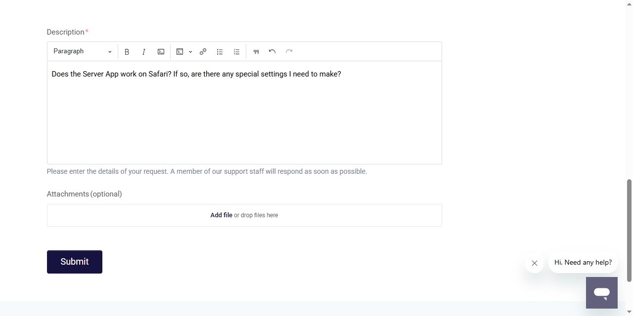 Submitting Feedback and Requests – ComplianceMate Help